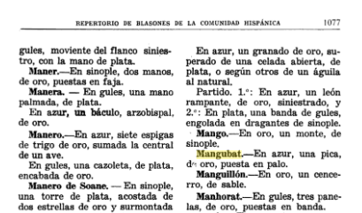 Mangubat – Philippine Armorial